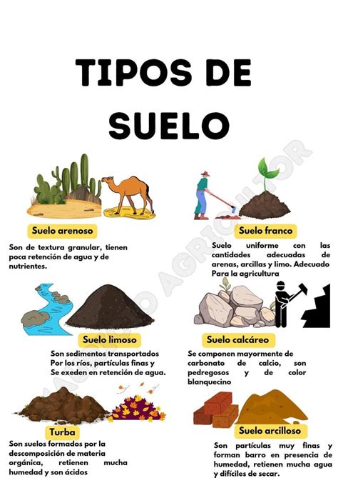 Tipos De Suelo Dibujo