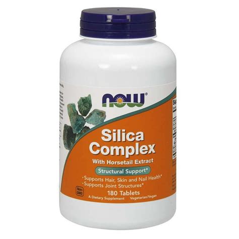 Now Supplements Silica Complex 180 Tablets Ebay