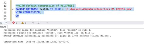 zstd compression in sql server 2025 microsoft community hub