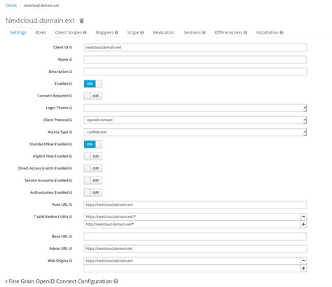 Keycloak As SSO In Nextcloud Garage Num Doc