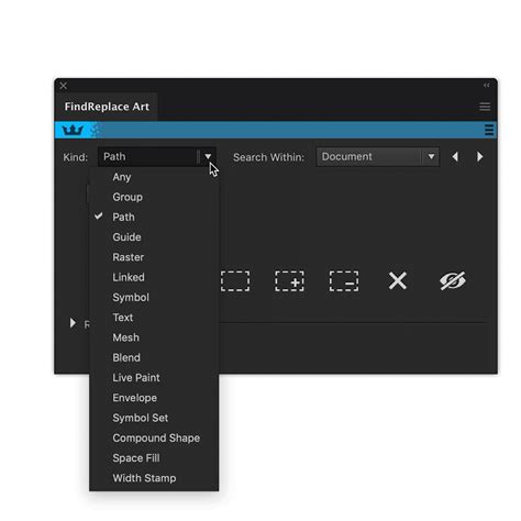 Adobe Illustrator Plugin Findreplace From Astute Graphics