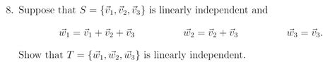 solved suppose that s {v 1 vector v 2 vector v 3 vector}