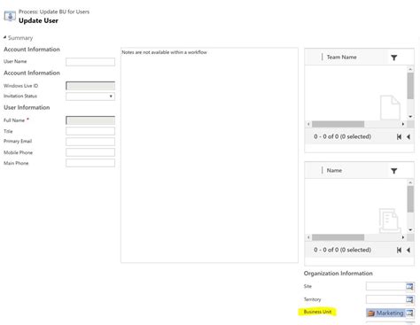 Zero Code Solution Bulk Assignment Of Business Unit To Users On
