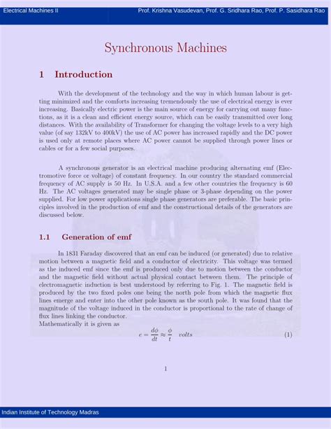 Pdf Synchronous Machines Nptel Dokumen Tips