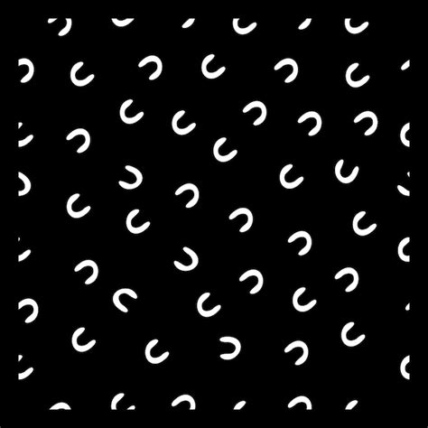 premium vector simple c shape seamless black and white background