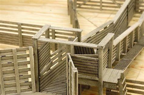 Building Livestock Pens | Model train scenery, Ho scale train layout ...