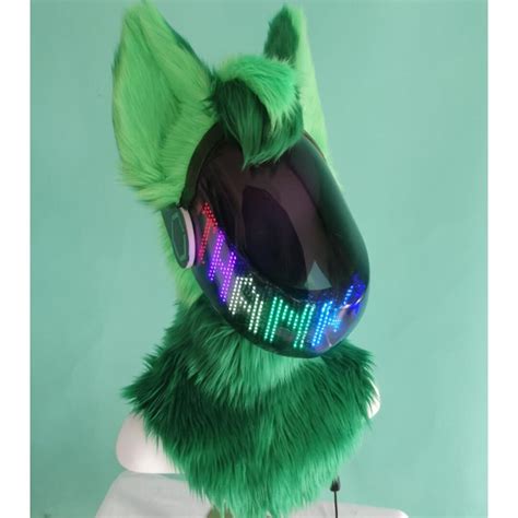 Protogen Head Custom Fursuit Head Personalized Furry Cospaly Etsy