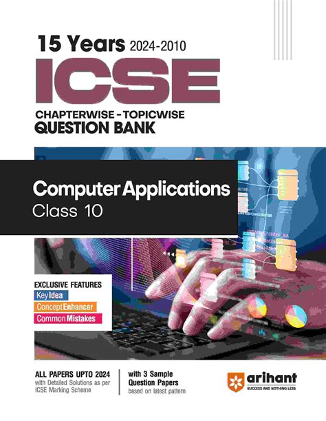 Icse Chapterwise Question Bank Computer Application Class 10 2024