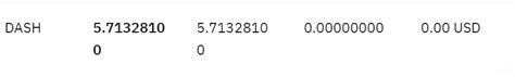 dash 0 usd r bybit