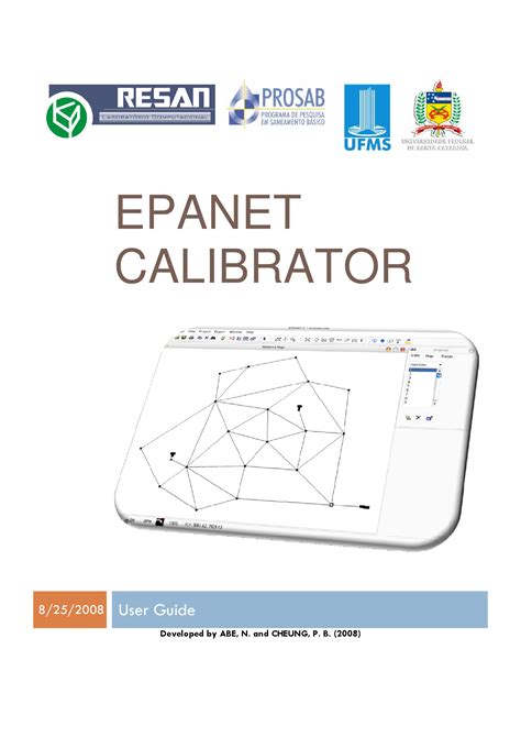 Pdf Epanet Calibrator Tutorial Dokumentips