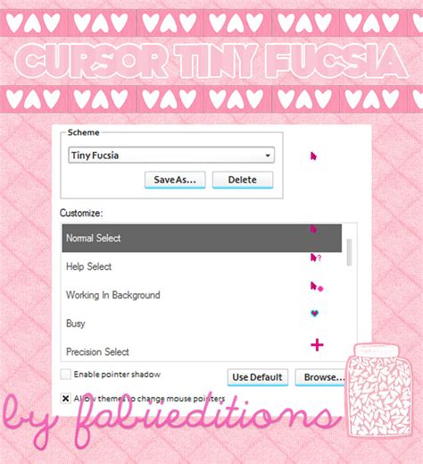 Cursor Tiny Fucsia By Fabii On DeviantArt