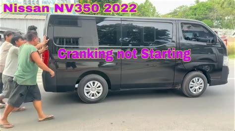 Nissan NV350 Cranking Only Not Running YouTube