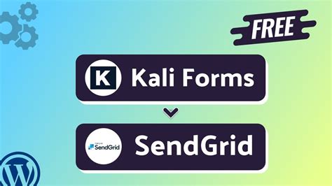 Free Integrating Kali Forms With Sendgrid Step By Step Tutorial Bit Integrations Youtube