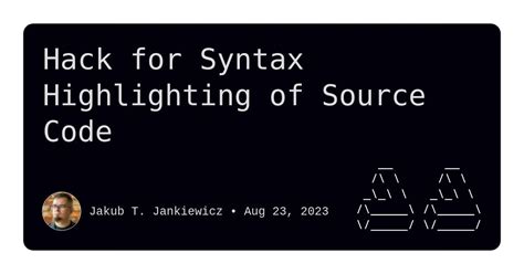 Syntax Highlighting Of Website Source Code Rjavascript