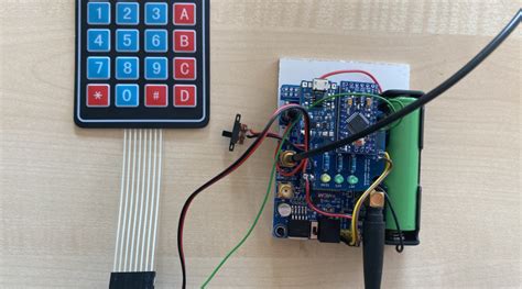 Arduino GPS Tracker Status Erweiterung 44 Tastatur