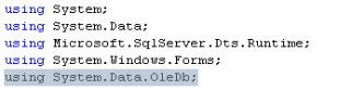 SSIS How To Reuse Existing Connection Manager To Execute SQL In Script Task SQLServerCentral