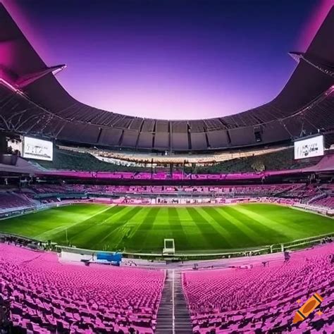 Inter Miami Football Stadium Soccer Stadium Ground Level Clean Grass