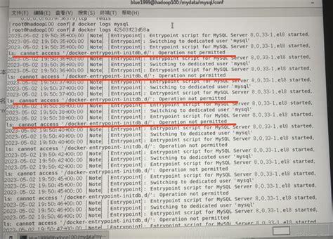 解决mac m1 centos7虚拟机中使用docker安装配置mysql后容器创建成功但启动失败，没有端口号 docker安装的mysql没