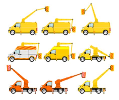 Mobile Elevating Work Platforms Mewp Vehicle Mounted Telescopic