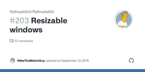 Resizable Windows Issue PySimpleGUI PySimpleGUI GitHub