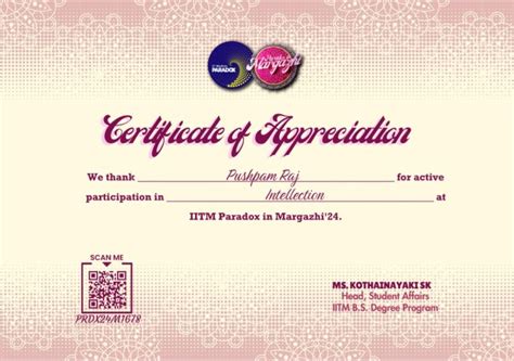 Pushpam Raj On Linkedin Intellection Iitmadras Paradoxmargazhi24