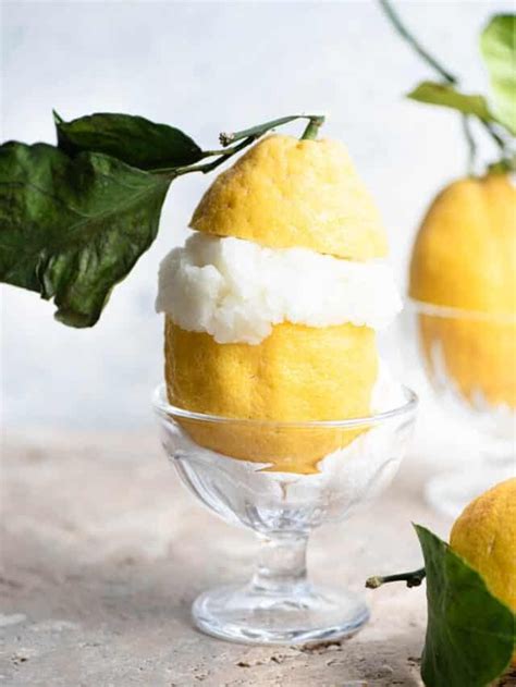 2 Ingredient Orange Sorbet - Inside The Rustic Kitchen