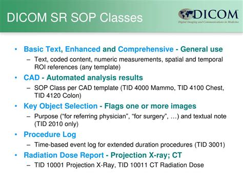 Ppt Dicom Structured Reporting Measurements Cad Radiation Dose And More Powerpoint