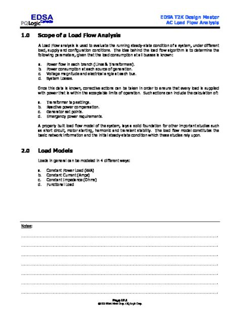 Ac Load Flow Analysis Pdfcoffee Com