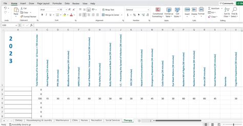 In Service And Competency Tracking Workbook Etsy