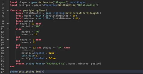 Text UI Pop At In Game 12AM Script Scripting Support Developer Forum Roblox