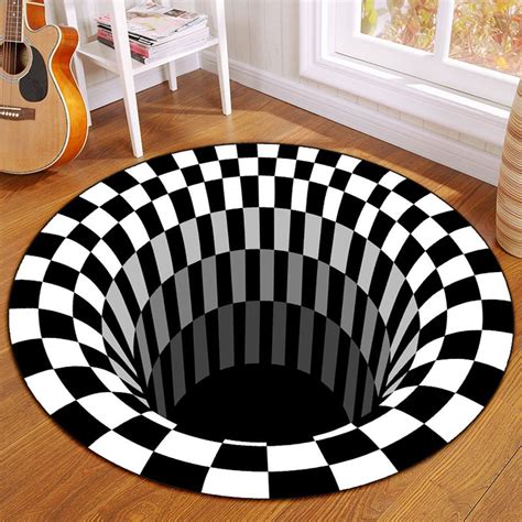 Vortex Optical Illusion Rug Artofit