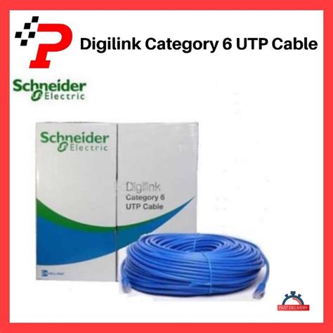 SCHNEIDER DIGILINK CAT5 CAT6 UTP CABLE 305 METRES Shopee Malaysia