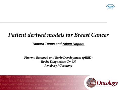 Pdf Patient Derived Models For Breast Cancer Predect Dokumentips