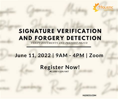 Signature Verification And Forgery Detection Program Holistic Learning