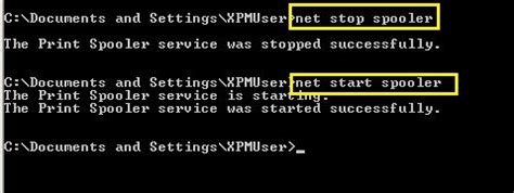 How To Restart The Print Spooler From The Command Prompt 4iT