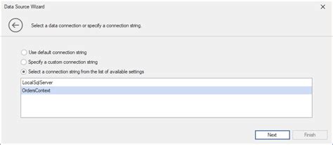 Binding To EF Data Sources Business Intelligence Dashboard DevExpress Documentation