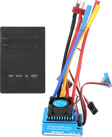 Rc Motor Esc Setrc Motor Esc Programmer Card Kit 80a Brushless Esc