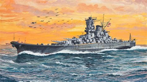 Yamato Class The Biggest Battleships Ever Not In Made In Usa Fortyfive
