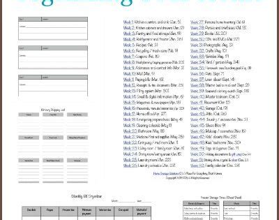 How To Get Organized Printables Checklists To Help You Get Started