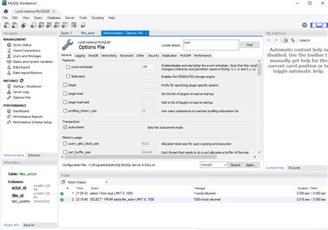 Установка Mysql сервера на Windows и настройка базы Академия Selectel