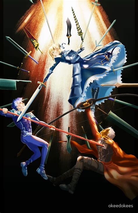 Fate Stay Night Class Affinity By Okeedokees Redbubble