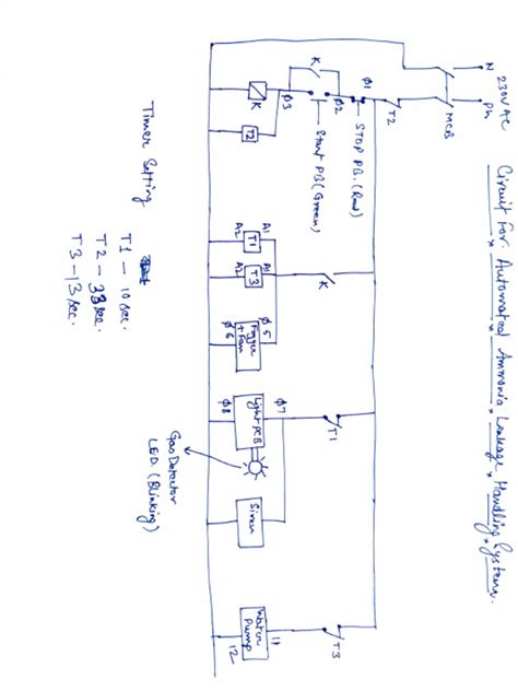 Electrical Circuit For Automated Ammonia Leakage Handling System Pdf