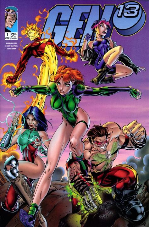 Gen13 Regular Series Image Comics Comic Books Art Gen 13