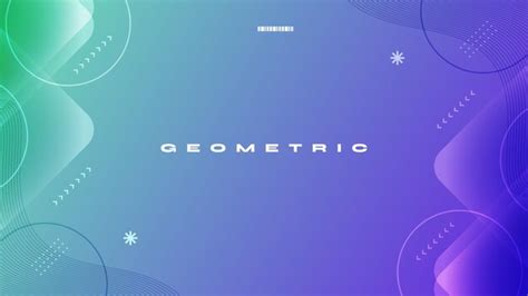 시안 및 보라색 그라디언트 기하학적 배경 커버 배너 또는 아이덴티티 브랜딩 광고 또는 홍보를 위한 레이아웃 디자인 템플릿