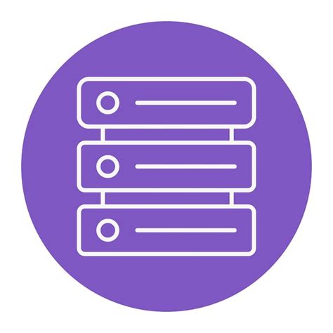 Premium Vector Server Vector Illustration