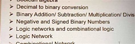 Solved Decimal To Binary Conversion Binary Additionsubtractionmultiplicationdivision