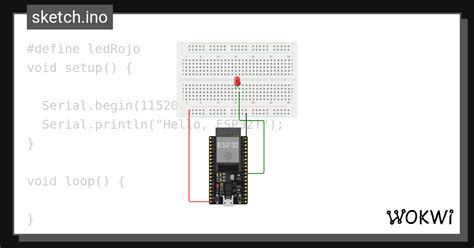 Practica Wokwi Esp32 Stm32 Arduino Simulator
