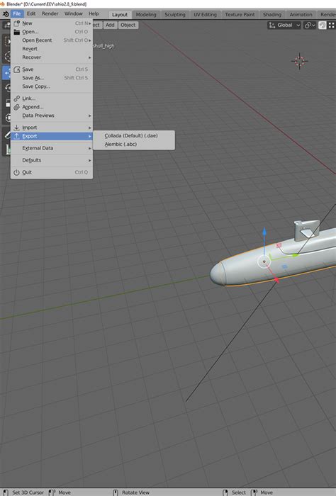 Export FBX Option Not Available Basics Interface Blender Artists Community