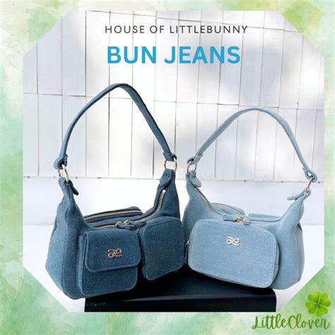 Onhand New Release Original House Of Little Bunny Bun Jeans Bags
