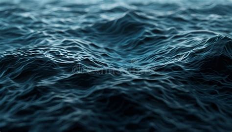 Surface Detail Rendering Smooth Visual Concept With Smooth Sea Wave